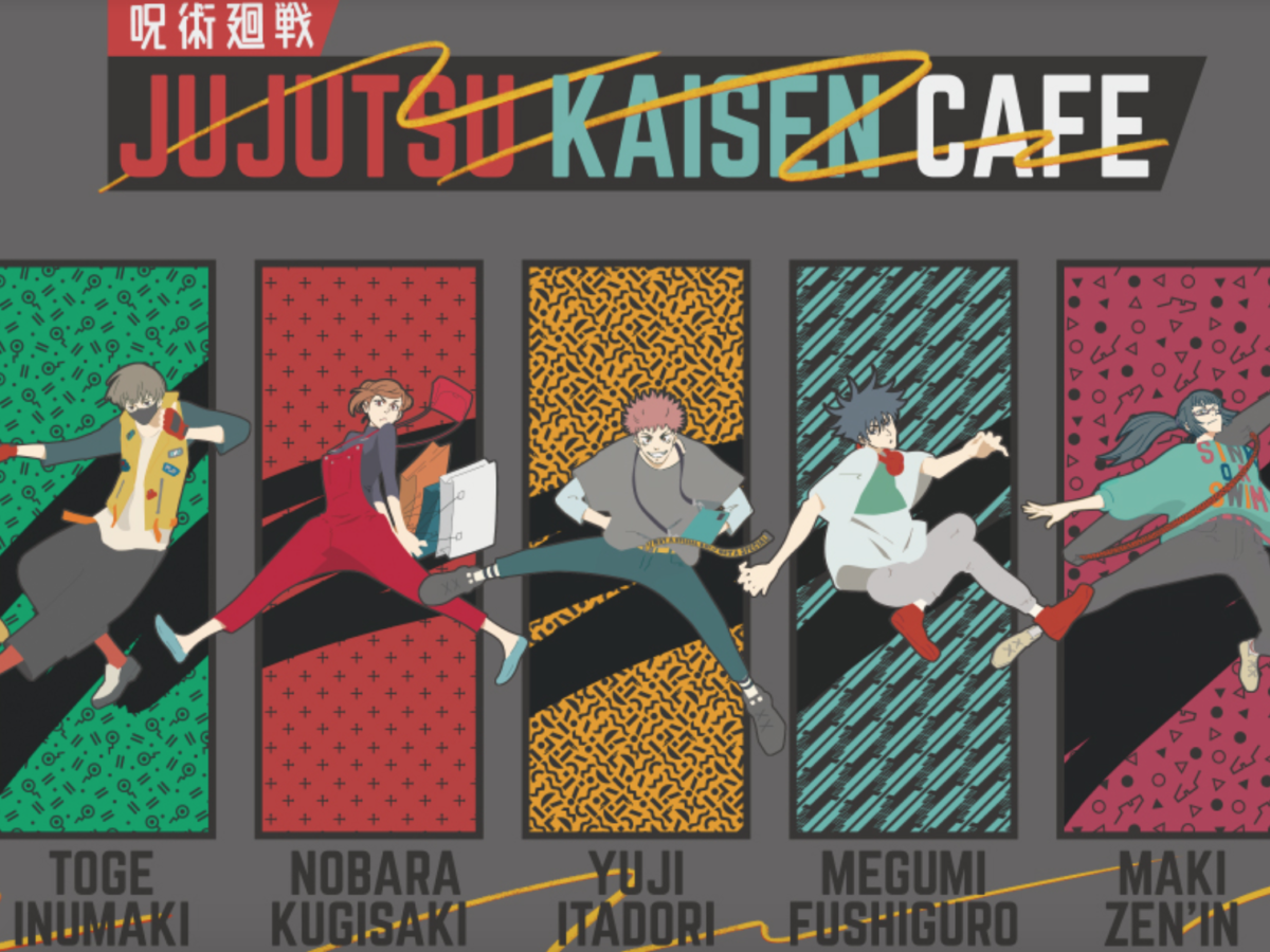 NEW Jujutsu Kaisen Cafe in Tokyo 2021 | OTAKU IN TOKYO